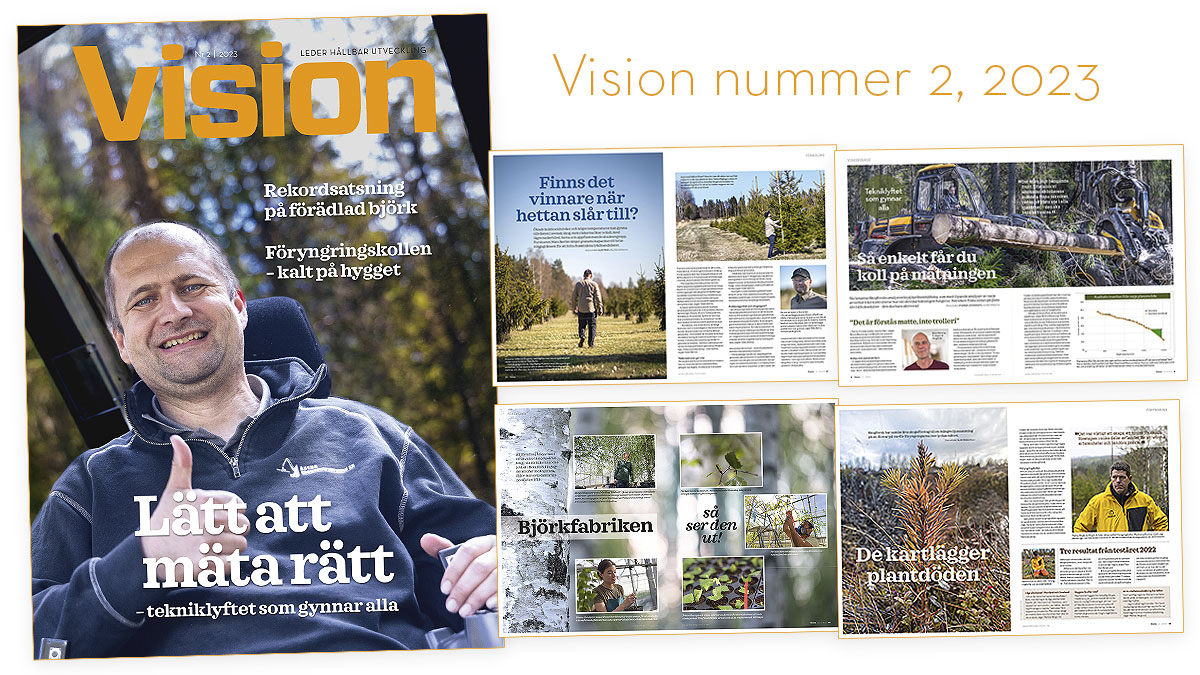 Vision nummer 2, 2023 - Skogforsk